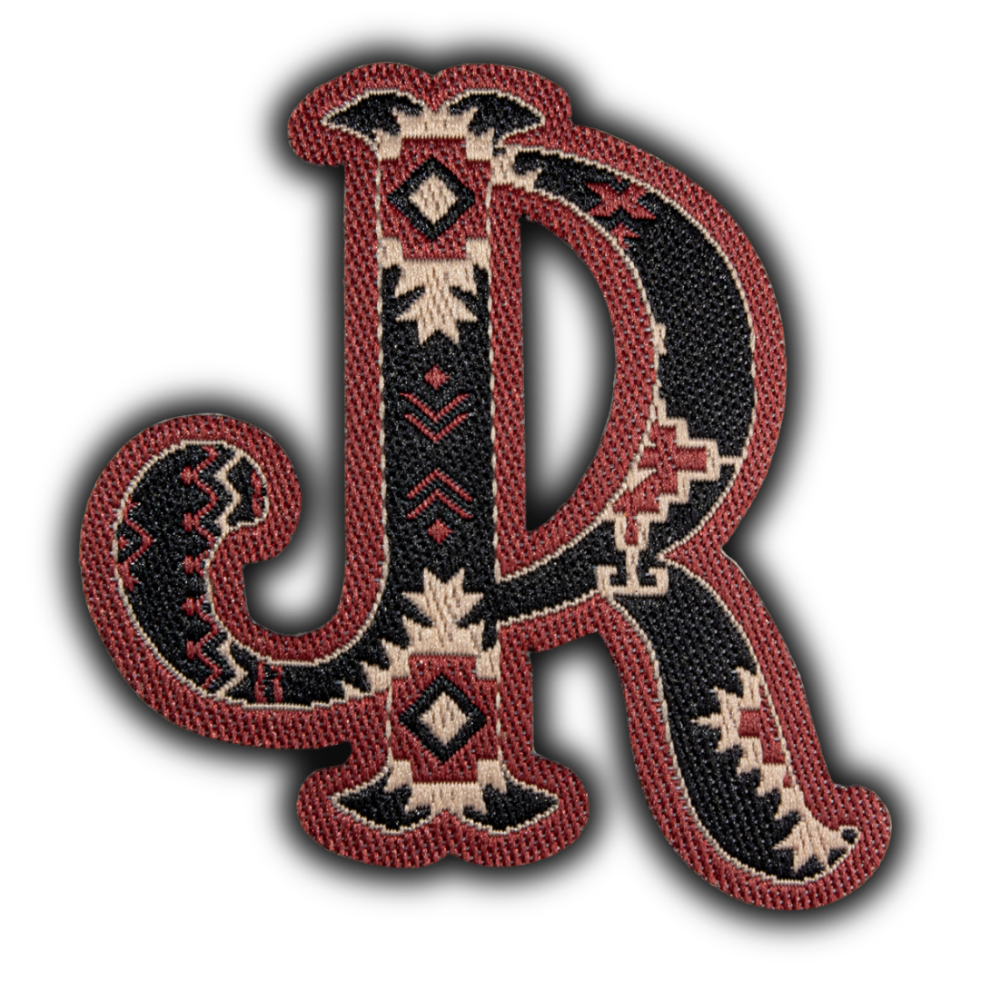 RED AZTEC PATCH 2.0 – JJR BRAND