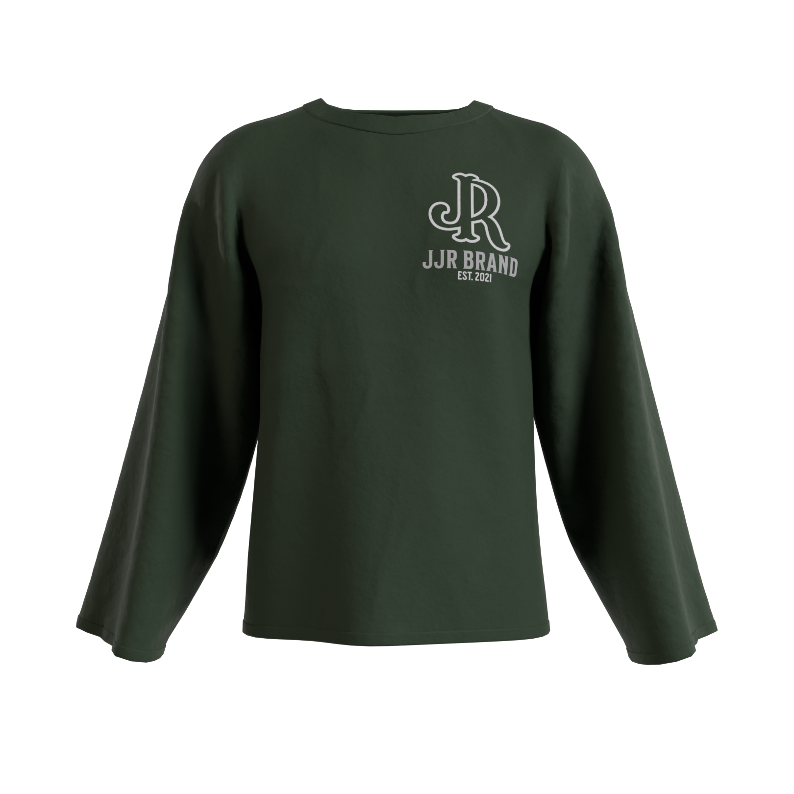 JR GREEN CREWNECK – JJR BRAND