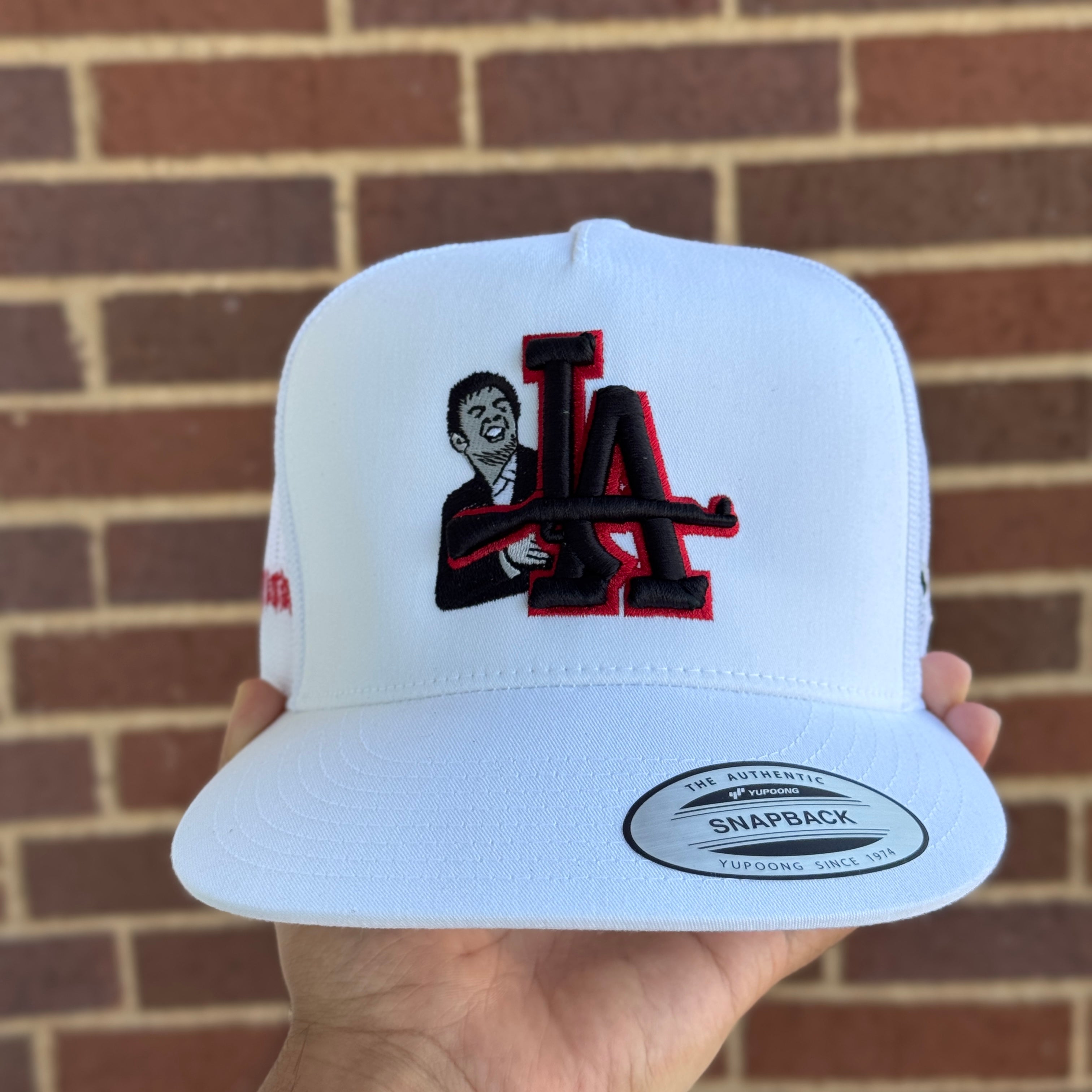 SCARFACE WHITE CAP – JJR BRAND